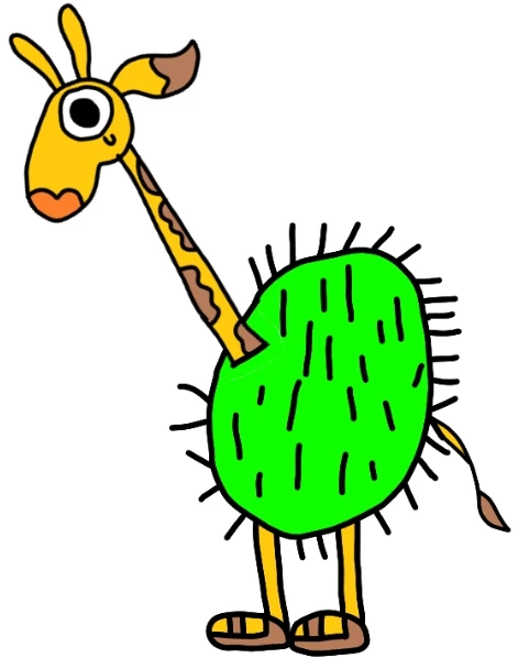 Girafactus | Alba garcia de ortiz's patchwork pals Wiki | Fandom