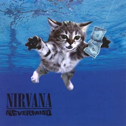 Nevermind Nirvana Back Cover
