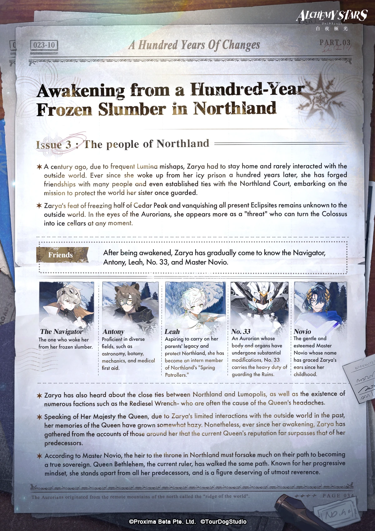 【Awakening from a Hundred-Year Frozen Slumber in Northland】 Issue 3 ...