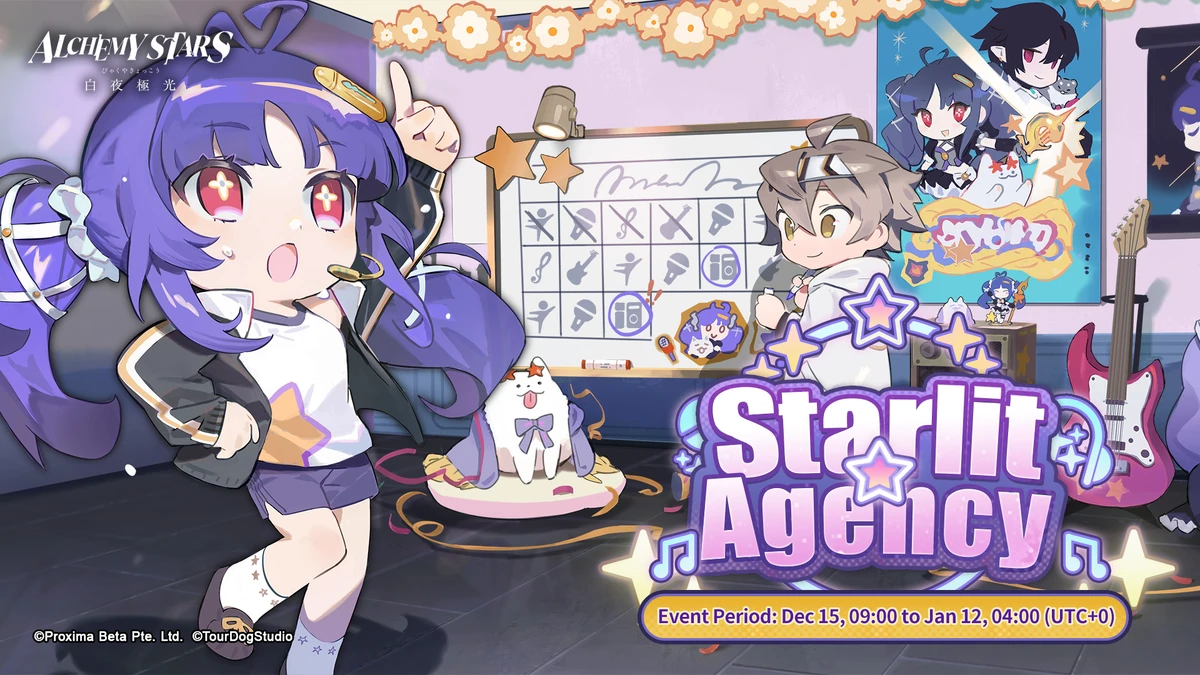 Gameplay Introduction - Starlit Agency | Alchemy Stars Wiki | Fandom