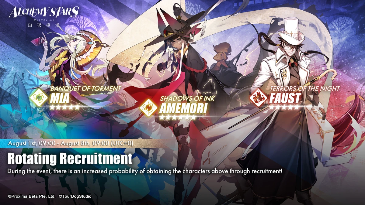 Rotating Recruitment | Alchemy Stars Wiki | Fandom
