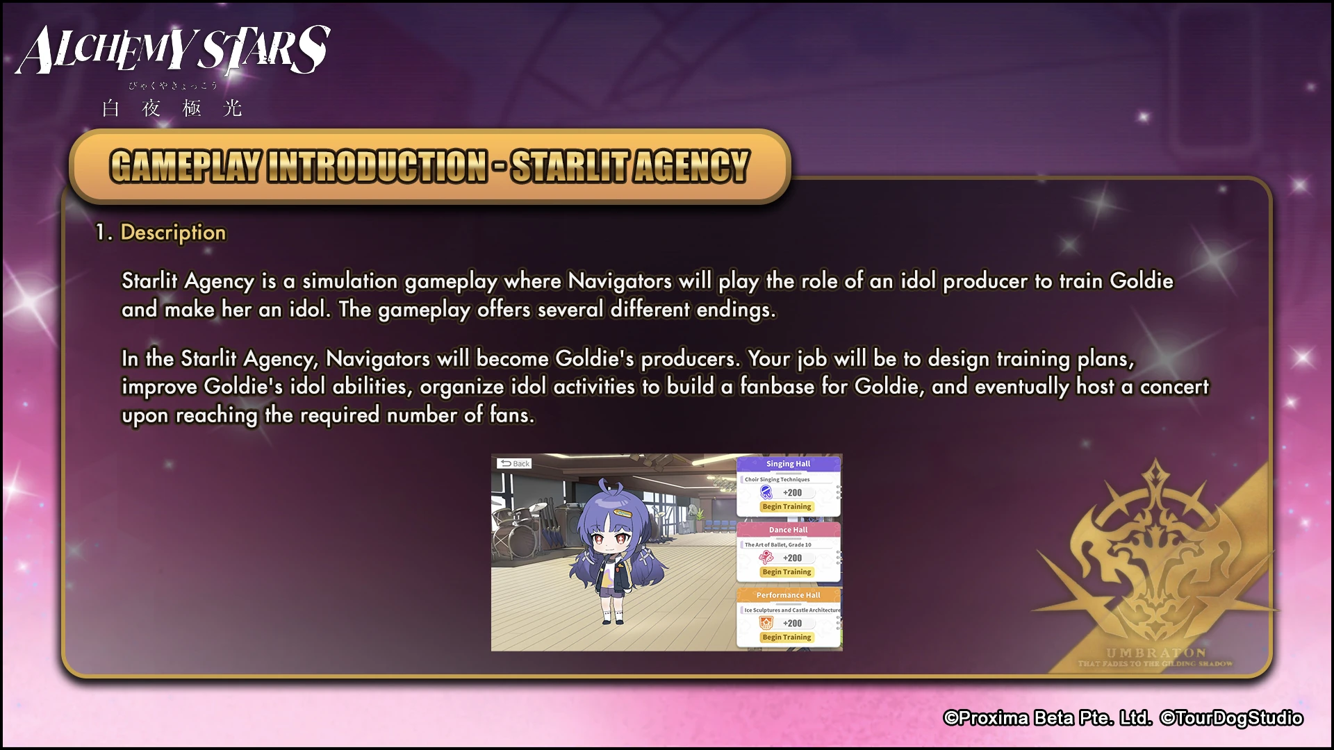 Gameplay Introduction - Starlit Agency | Alchemy Stars Wiki | Fandom