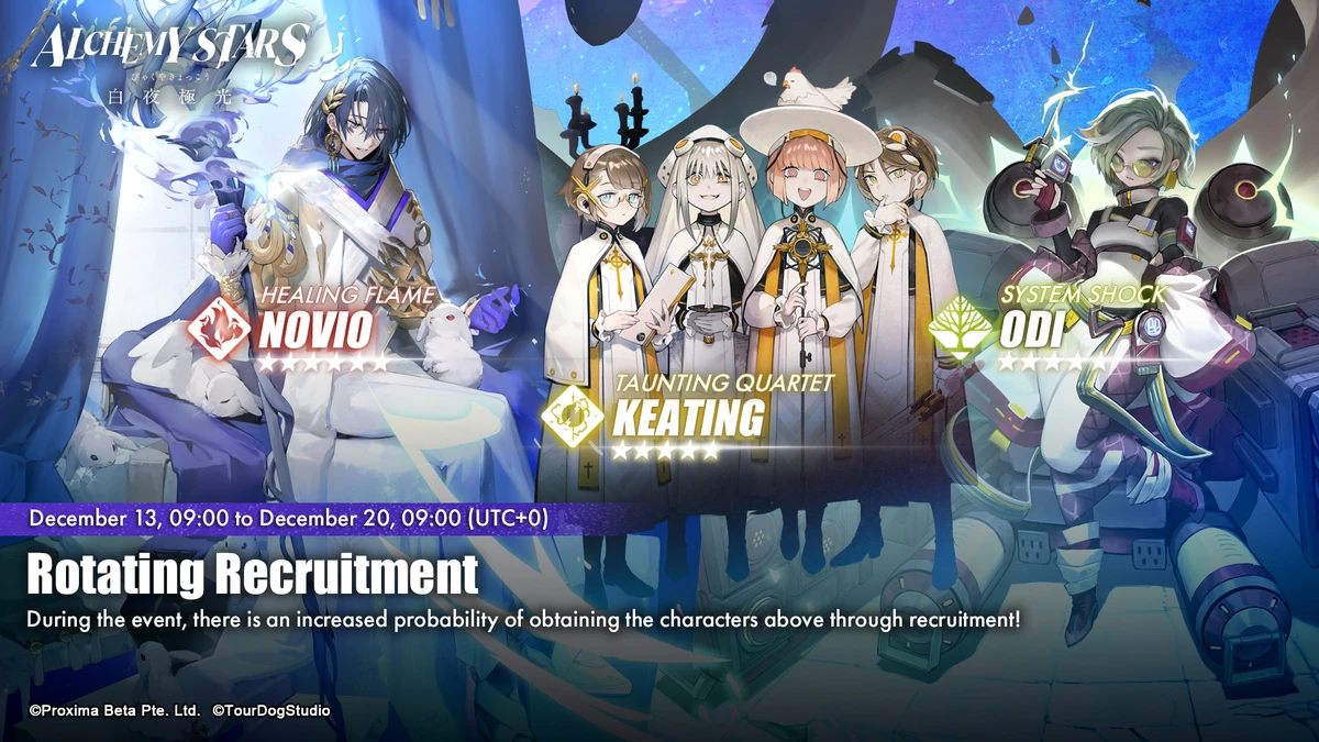Rotating Recruitment | Alchemy Stars Wiki | Fandom