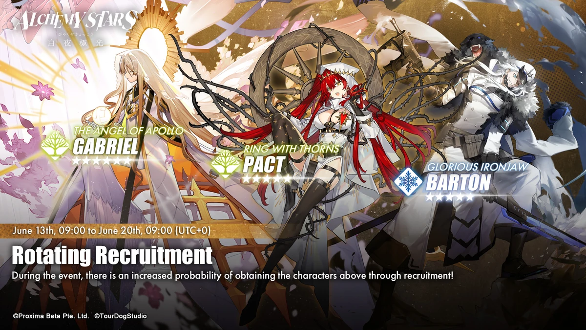 อัญเชิญหมุนเวียน | Alchemy Stars Wiki | Fandom