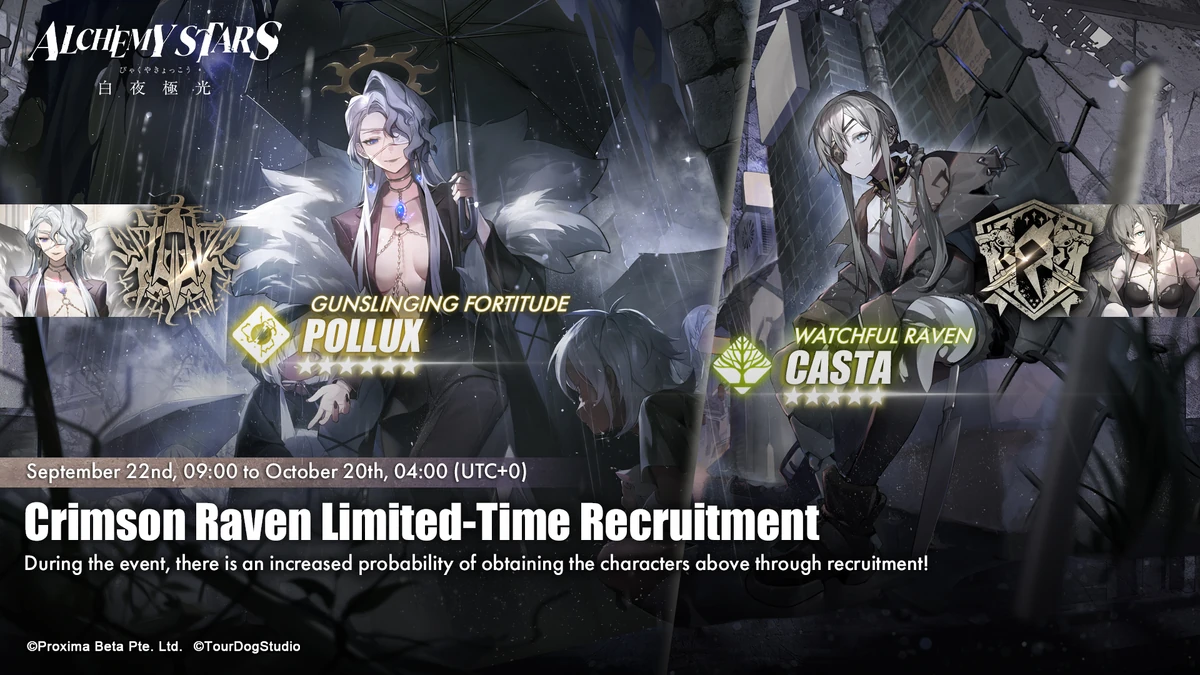 Crimson Raven Recruitment | Alchemy Stars Wiki | Fandom