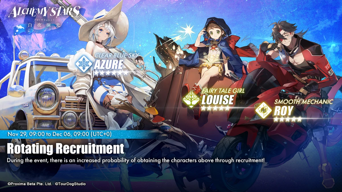 Rotating Recruitment | Alchemy Stars Wiki | Fandom