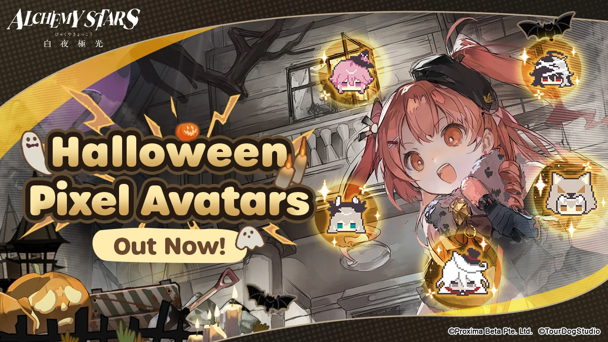Halloween Pixel Avatars | Alchemy Stars Wiki | Fandom