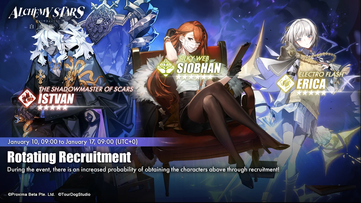 Rotating Recruitment | Alchemy Stars Wiki | Fandom