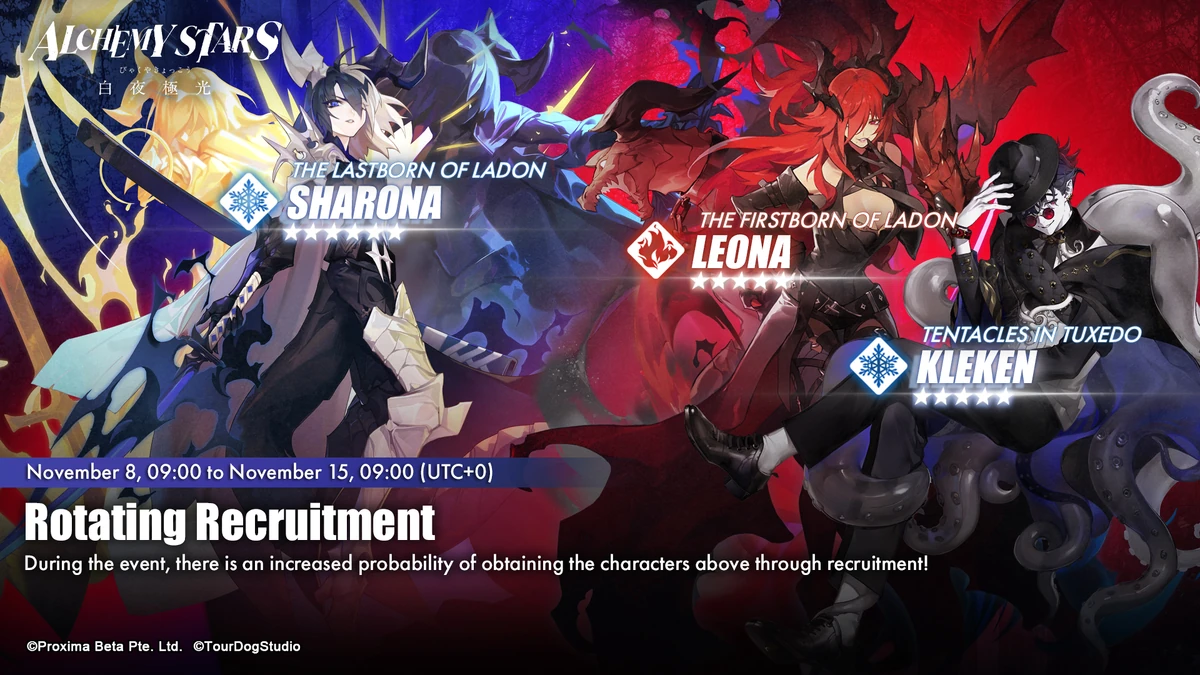 Rotating Recruitment | Alchemy Stars Wiki | Fandom