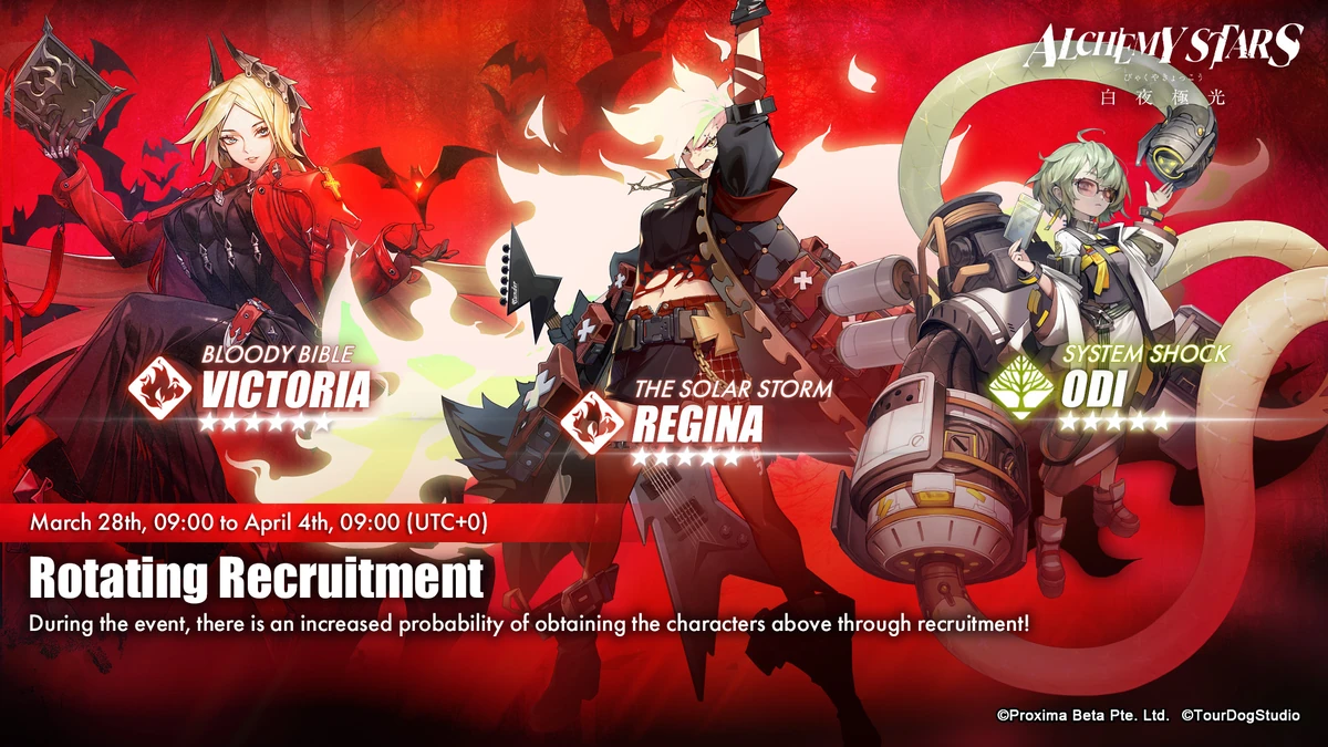 Rotating Recruitment | Alchemy Stars Wiki | Fandom