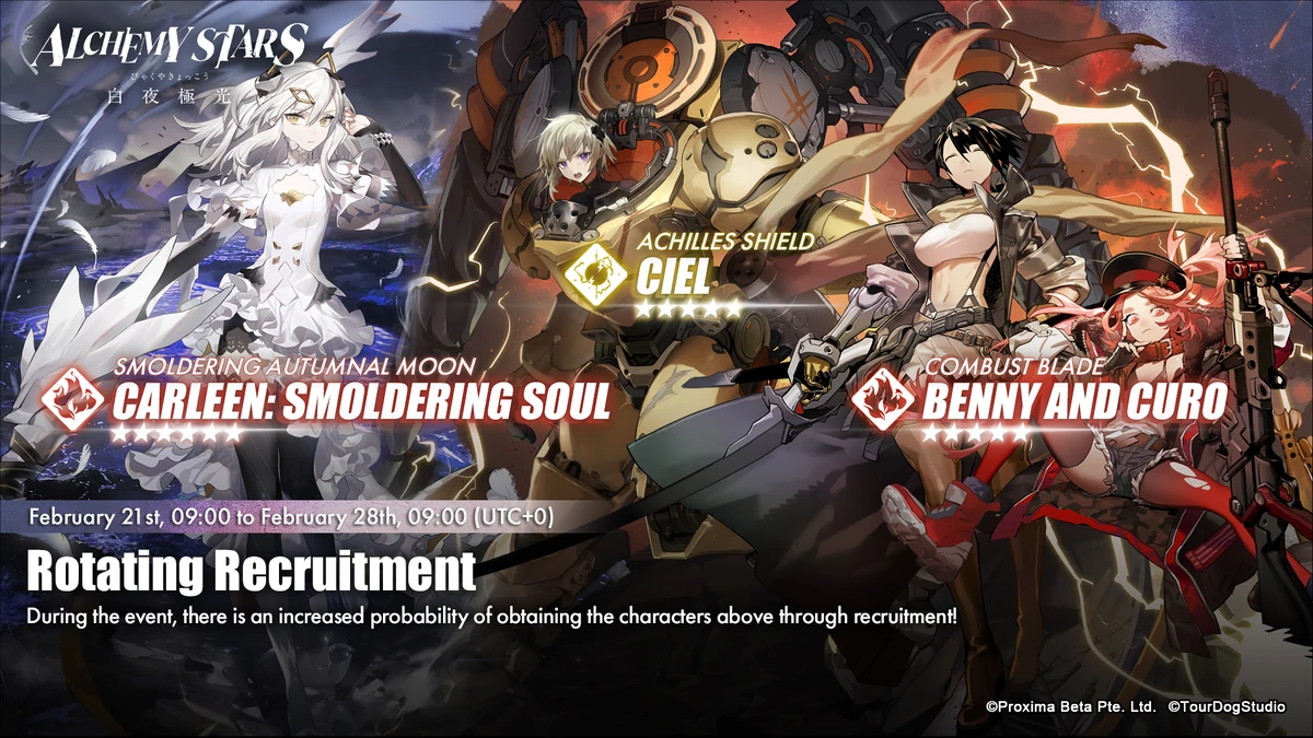 Rotating Recruitment | Alchemy Stars Wiki | Fandom