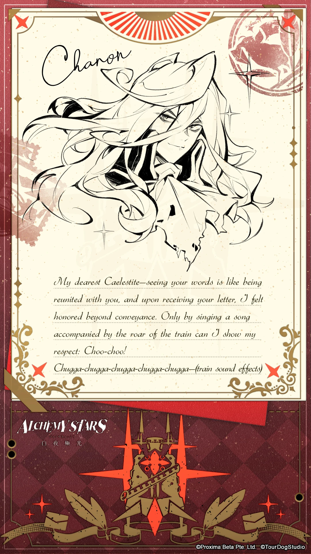 Una respuesta de Charon | Alchemy Stars Wiki | Fandom