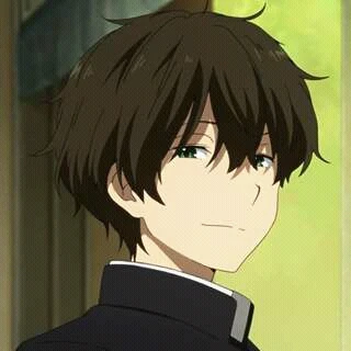 Hyouka Oreki Smiling