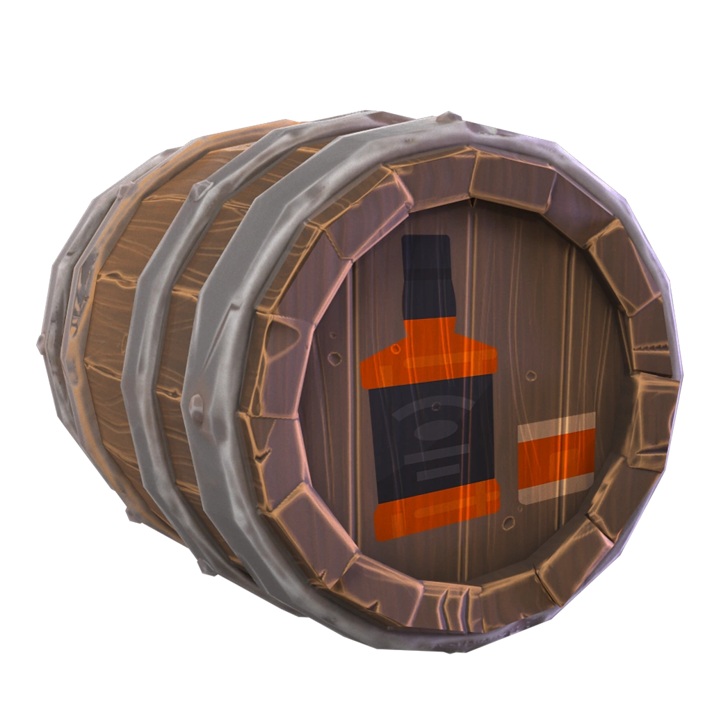 Whiskey barrel | Ale and Tale Tavern Wiki | Fandom