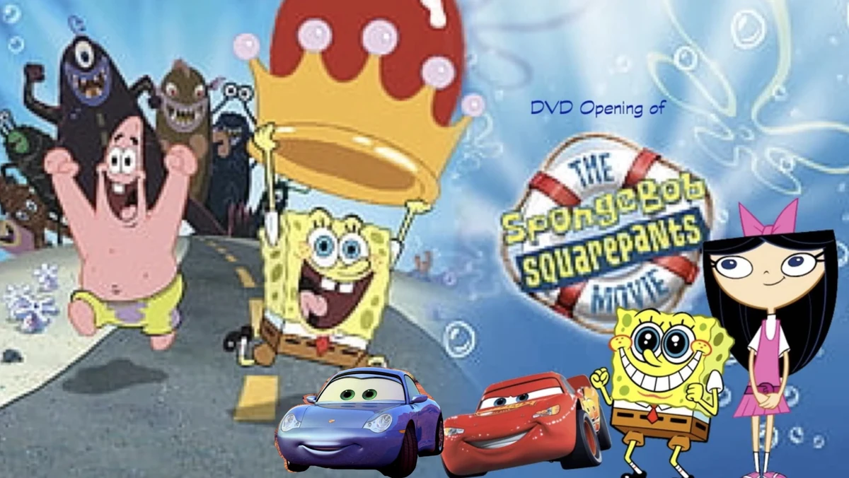 DVD opening of The SpongeBob SquarePants Movie | Alec the Videomaker ...