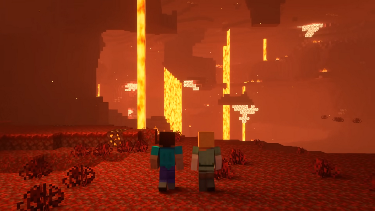 Nether Alex And Steve Wiki Fandom