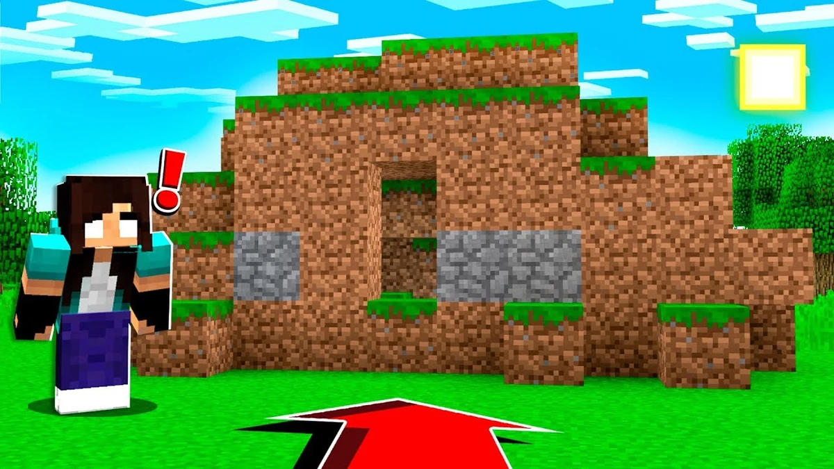 Alex' first house | Alex the noob Wiki | Fandom