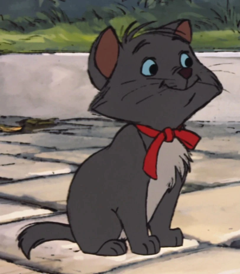 Berlioz the Red-Nosed Black Kitten (Disney and Nintendo Cat Style ...