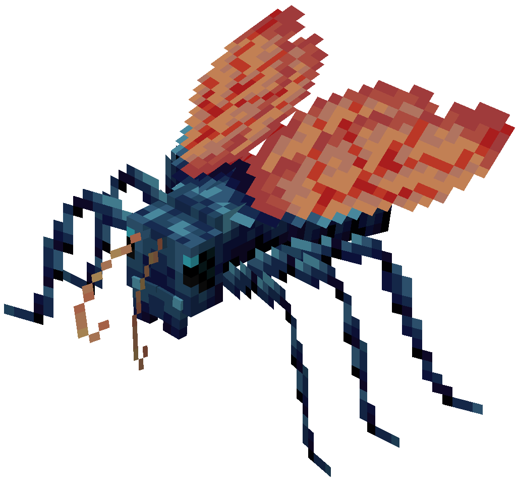 Tarantula Hawk | Alex's Mobs Unofficial Wiki | Fandom