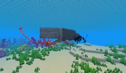 how to make a giant squid in minecraft