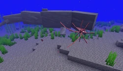 how to make a giant squid in minecraft