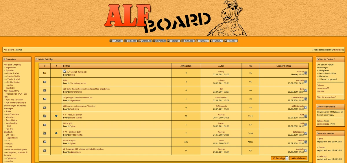 ALF Board | ALF Wiki | Fandom