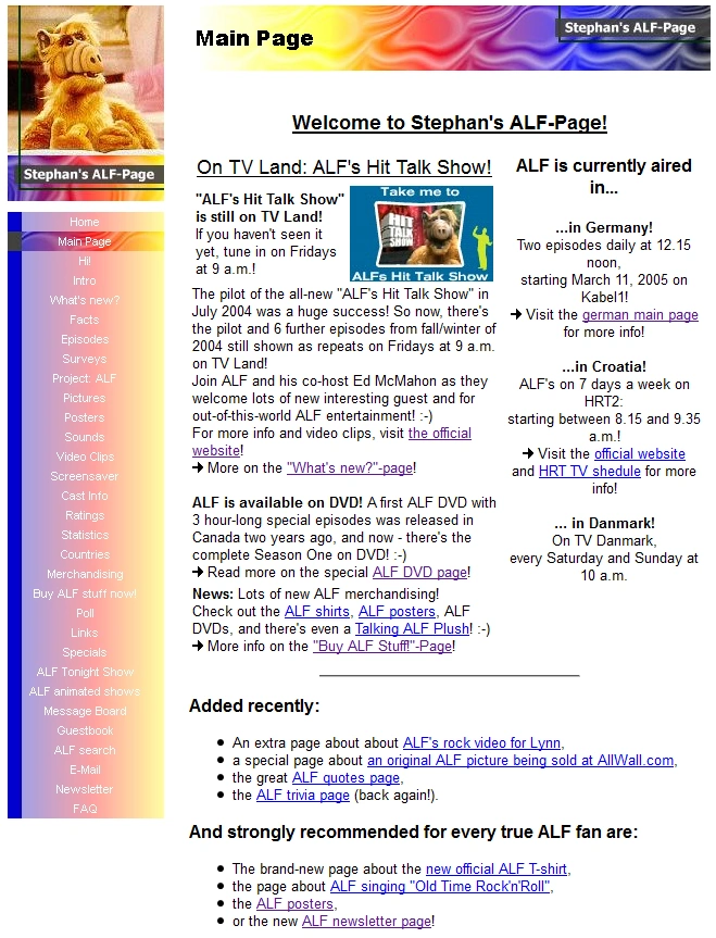 Stephan's ALF Page | ALF Wiki | Fandom