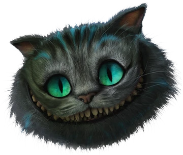 tim burtons cheshire cat coloring pages