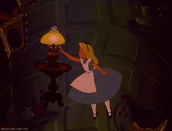 Disney Alice In Wonderland Alice Falling