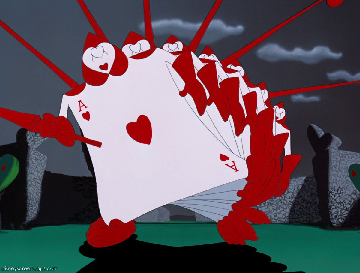 The Playing Cards | Alice in Wonderland Wiki | Fandom