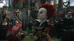 Alice In Wonderland Flamingo