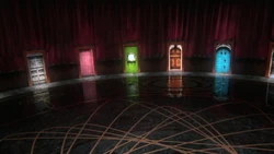 Alice In Wonderland Room Of Doors
