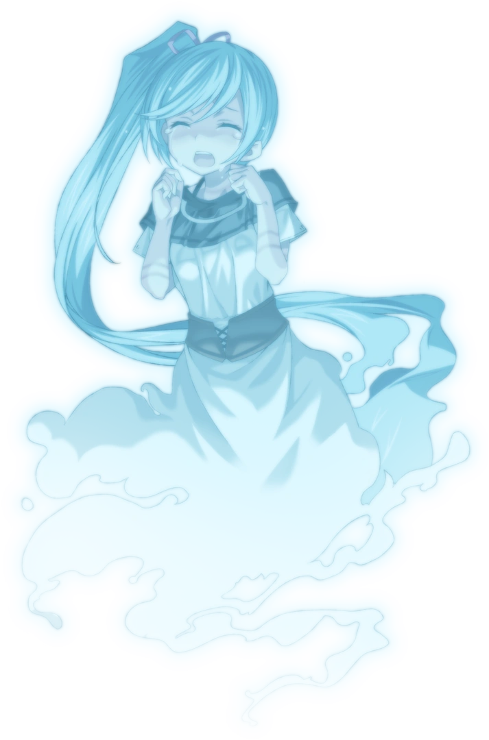 Anime Ghost Girl Crying