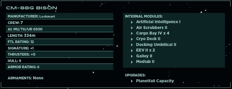 Model CM-88G Bison | ALIEN: A Whisper in the Dark Wiki | Fandom