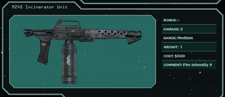 M240 Incinerator Unit | ALIEN: A Whisper in the Dark Wiki | Fandom