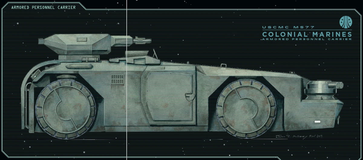 Lockheed Martin M577 Armored Personnel Carrier | ALIEN: A Whisper in ...