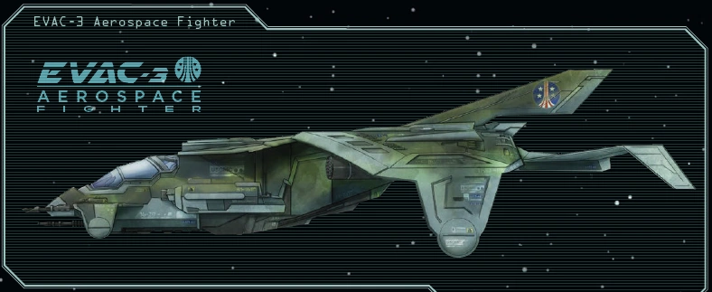 Alphatech EVAC-3 Series Aerospace Superiority Trans Atmospheric Fighter ...