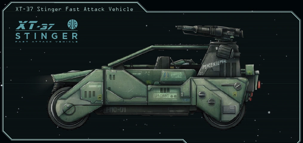 Alphatech XT-37 Stinger 4x4 Fast Attack Vehicle | ALIEN: A Whisper in ...
