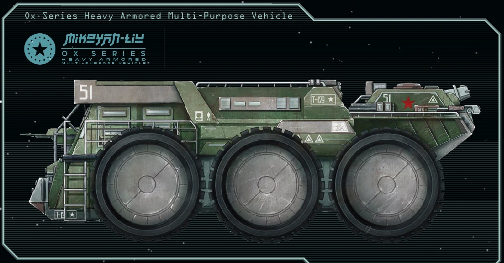 Mikoyan-Liu Ox Series HAMPV 6x6 Heavy Armored Multi Purpose Vehicle ...