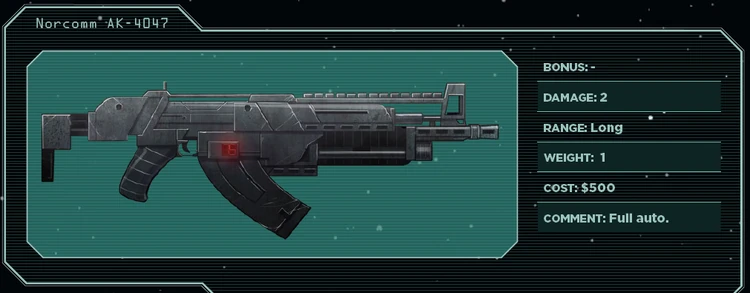 Norcomm AK-4047 Pulse Assault Rifle | ALIEN: A Whisper in the Dark Wiki ...