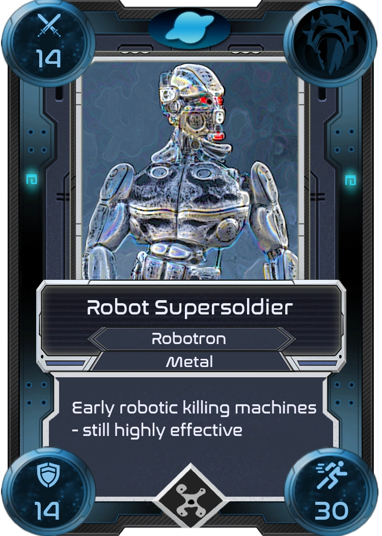 Robot Supersoldier | Alien Worlds Wiki | Fandom