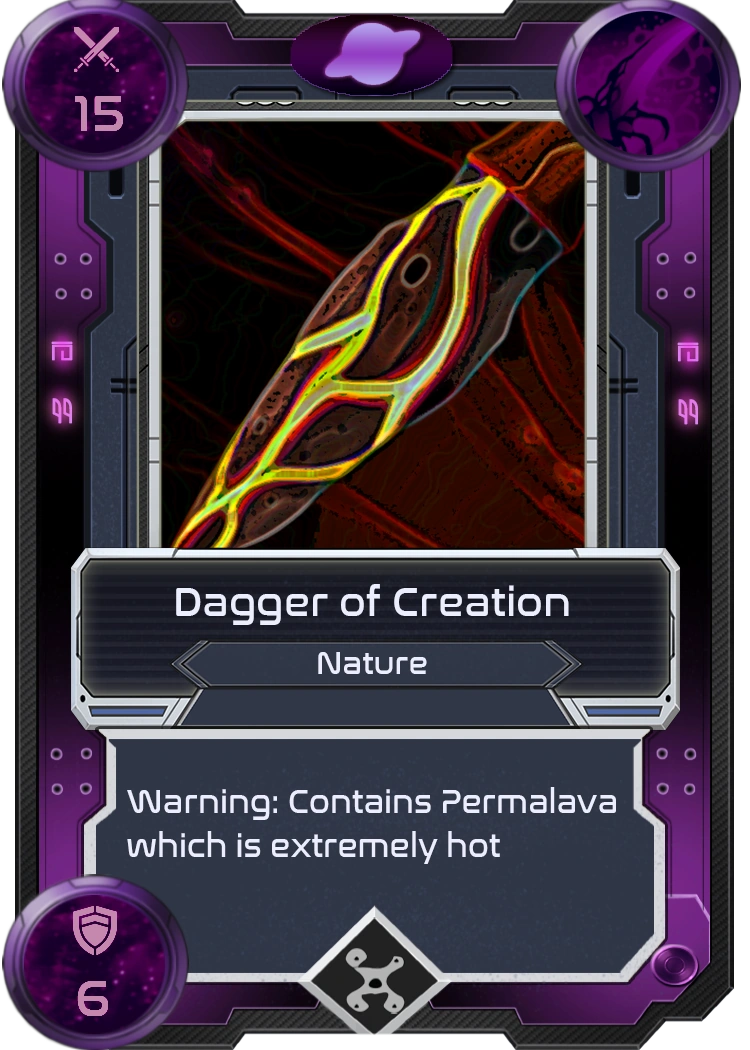 Dagger Of Creation | Alien Worlds Wiki | Fandom