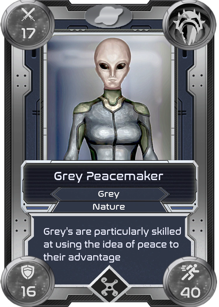 Grey Peacemaker | Alien Worlds Wiki | Fandom