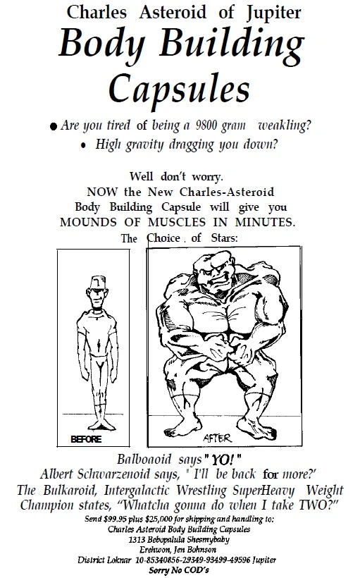 Charles Asteroid Body Building Capsule | Life, the Universe and ...