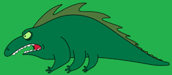 Alien Green Six-legged Lizard (Futurama) | Alien Species | Fandom
