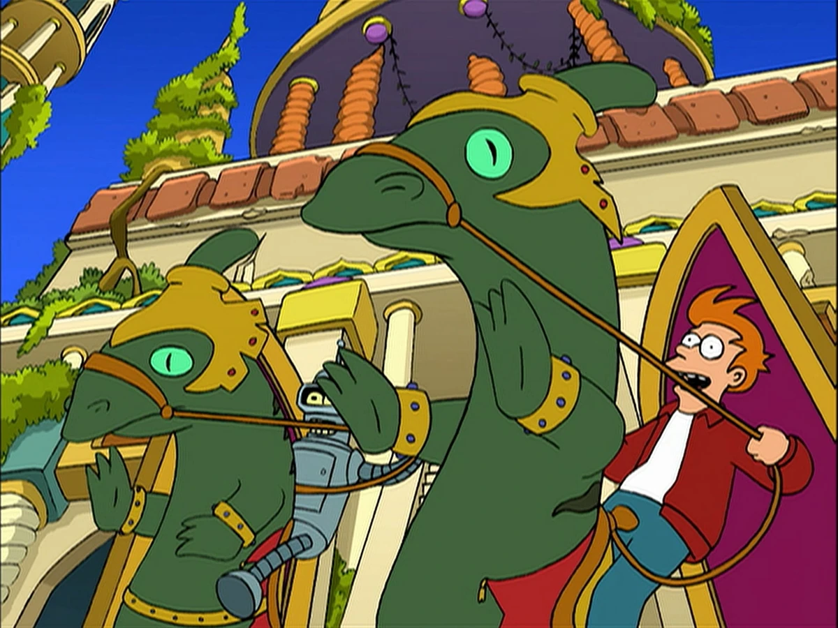 Giant Lizard (Futurama) | Alien Species | Fandom
