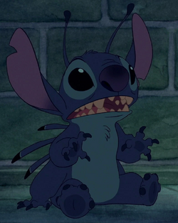 Stitch Alien Form Drawing