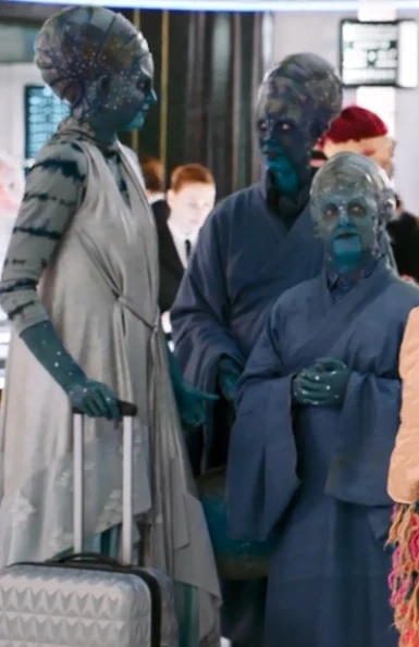 Unidentified Blue Humanoid (Men in Black: International) | Alien ...