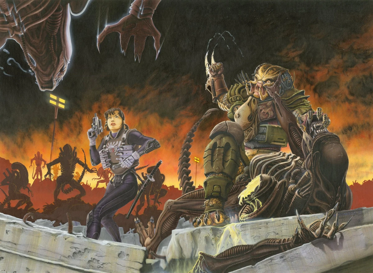 Hunt on Ryushi | ALIENS VS PREDATORS Wiki | Fandom