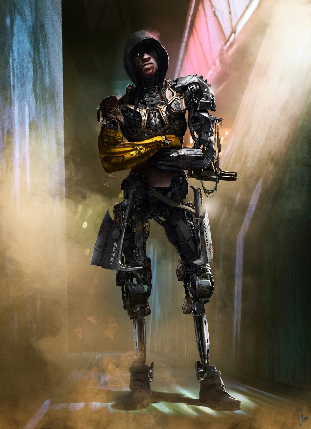 Gangsta | Gallery | Alita: Battle Angel Wiki | Fandom